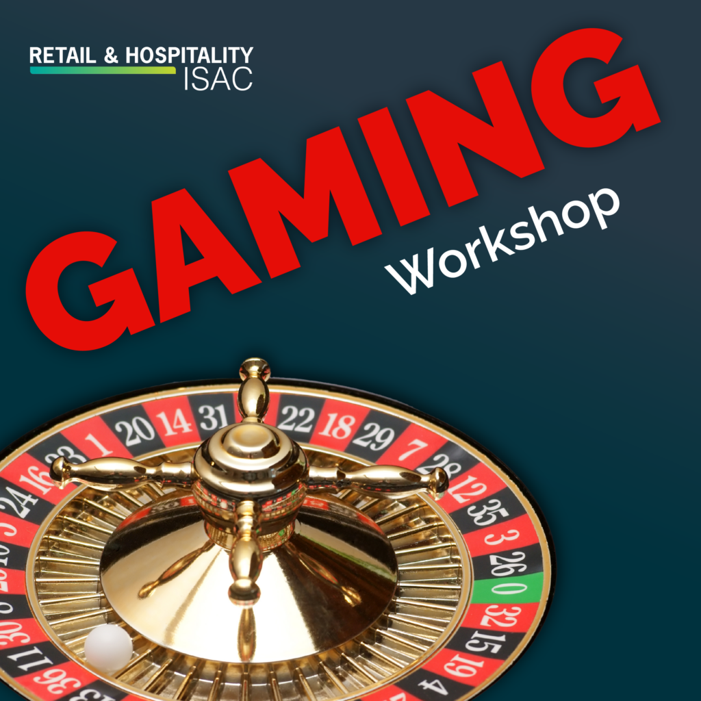 RH-ISAC | Gaming Workshop - RH-ISAC