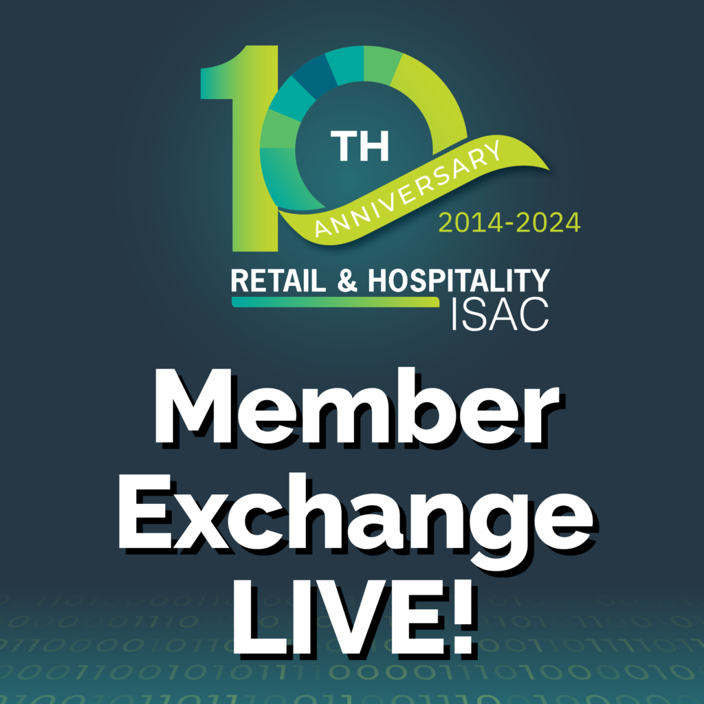 RH-ISAC | Member Exchange LIVE! - RH-ISAC