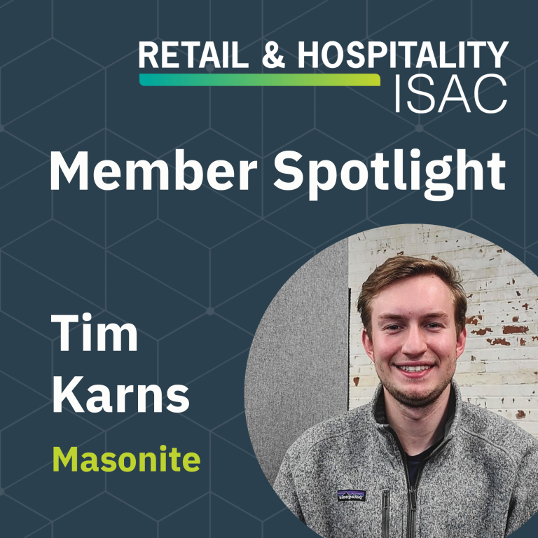 RH-ISAC | Member Spotlight: Tim Karns - RH-ISAC